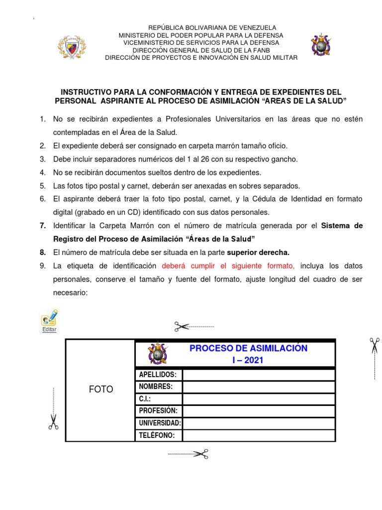 REQUISITOS PARA ASIMILARSE Actualizado 21 | PDF | Regulación | Gobierno