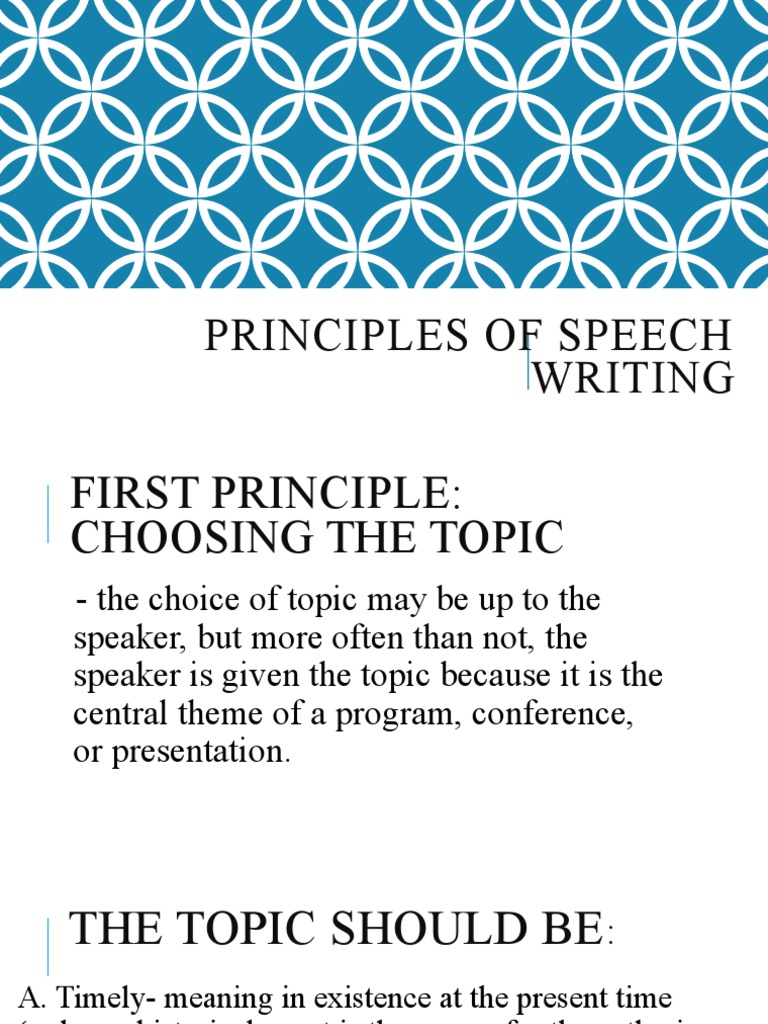 Principles of Effective Public Speaking: Choosing Topics, Analyzing ...
