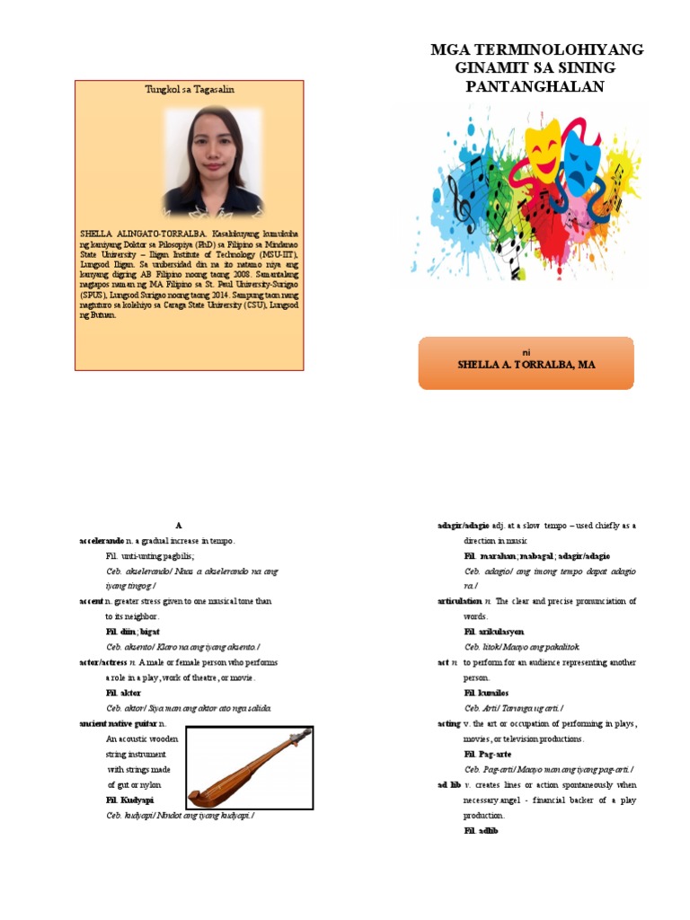 Pagsasalin-Sining Pantanghalan | PDF
