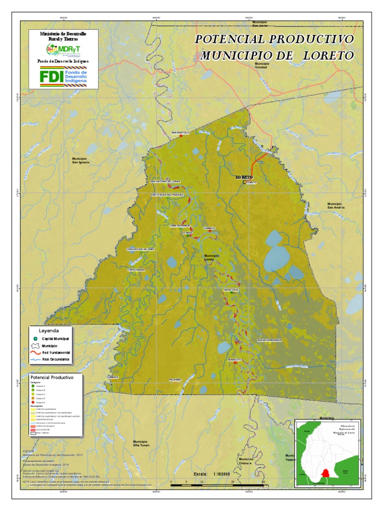 14 - Mapa Ubicacion - Loreto | PDF
