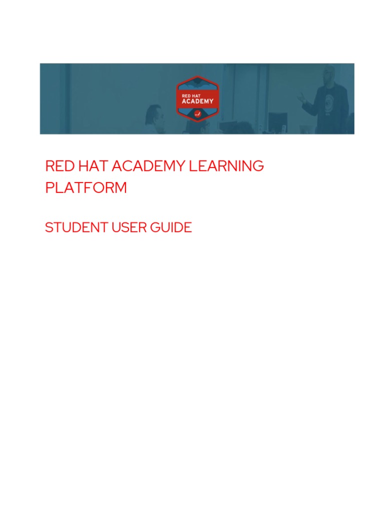 RHALP Student User Guide | PDF | Textbook | Login