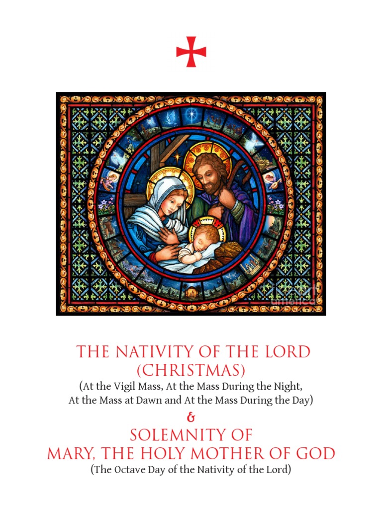 The Nativity of The Lord and Mary, Mother of God | PDF | Eucharist ...