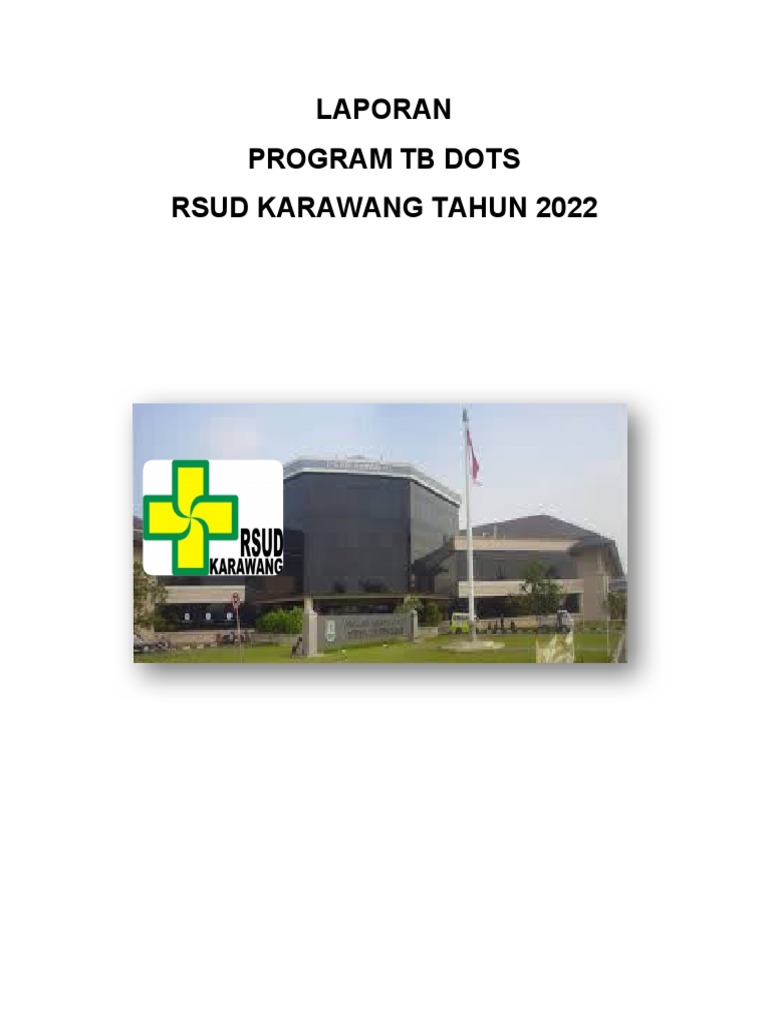 Laporan Program TB DOTS RSUD Karawang 2022 | PDF