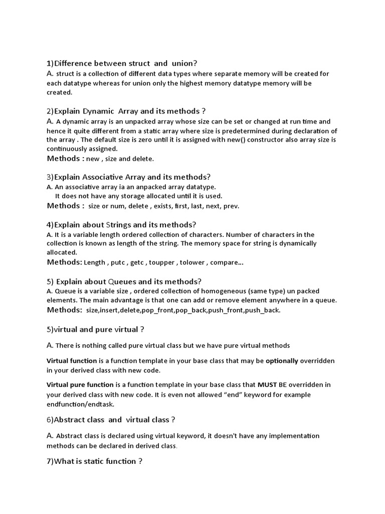 Interview DV | PDF | Class (Computer Programming) | Method (Computer ... Interview DV | PDF | Class (Computer Programming) | Method (Computer ...