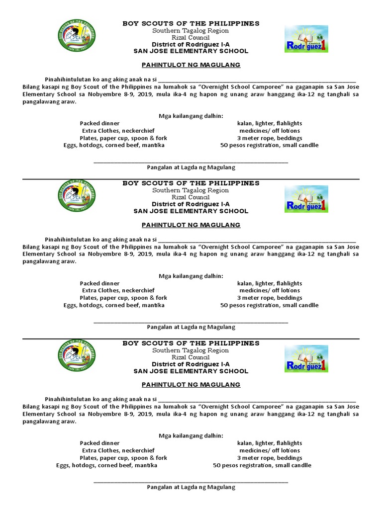 Pahintulot | PDF