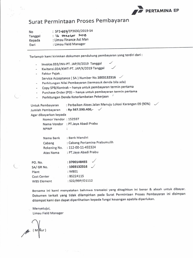 Bukti Pengalaman Kerja 2 | PDF