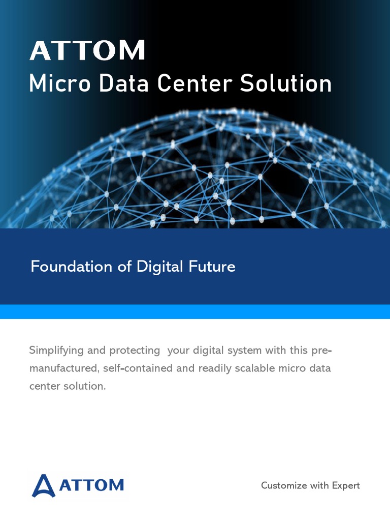 Attom-Micro Data Center-Brochure-en-2021v1.0 | PDF | Cloud Computing ...