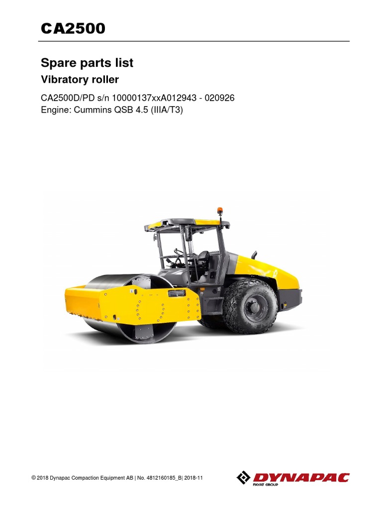 Dynapac Manual | PDF | Pump | Axle