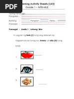 Grade 1 - Babala Worksheets | PDF