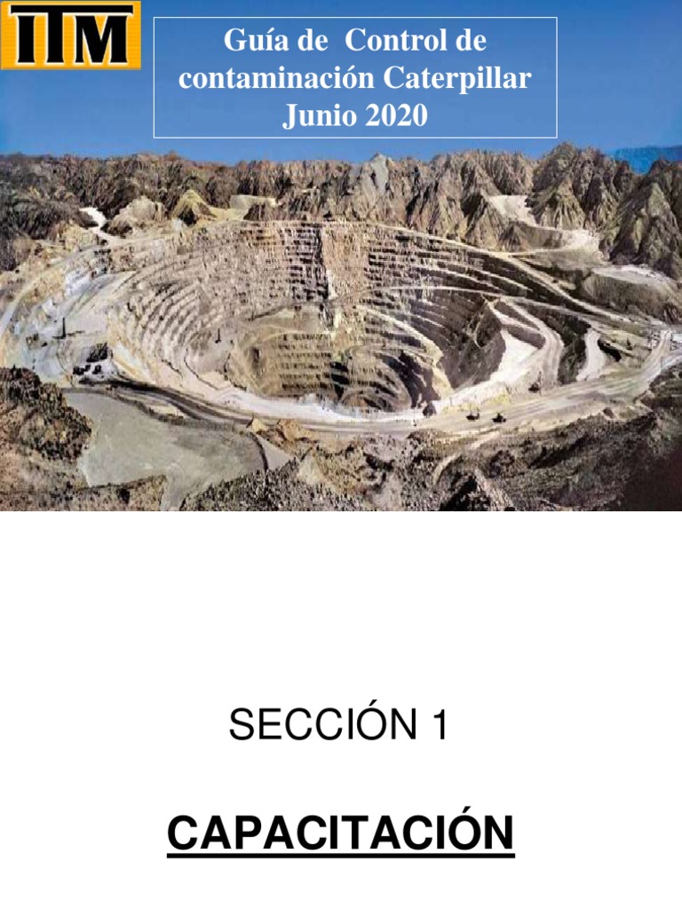 C20200702 - Control de Contaminación Caterpillar - Clase 2 | PDF | Agua ...