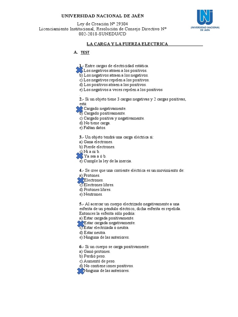 1B Ejercicios Fuerza Electrica - IGUAL | PDF | Electrón | Electricidad