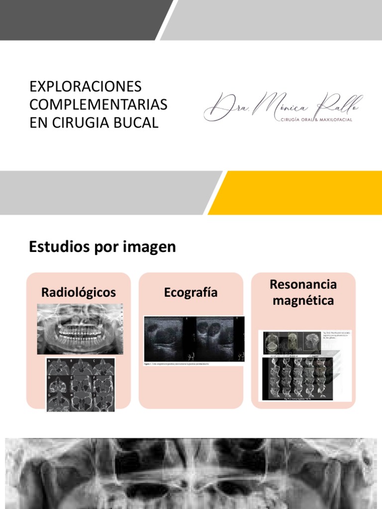 Exploraciones Complementarias en Cirugia Bucal | PDF | Biopsia | Sangre