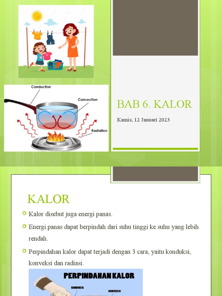 IPA - Bab 6. Perpindahan Kalor | PDF