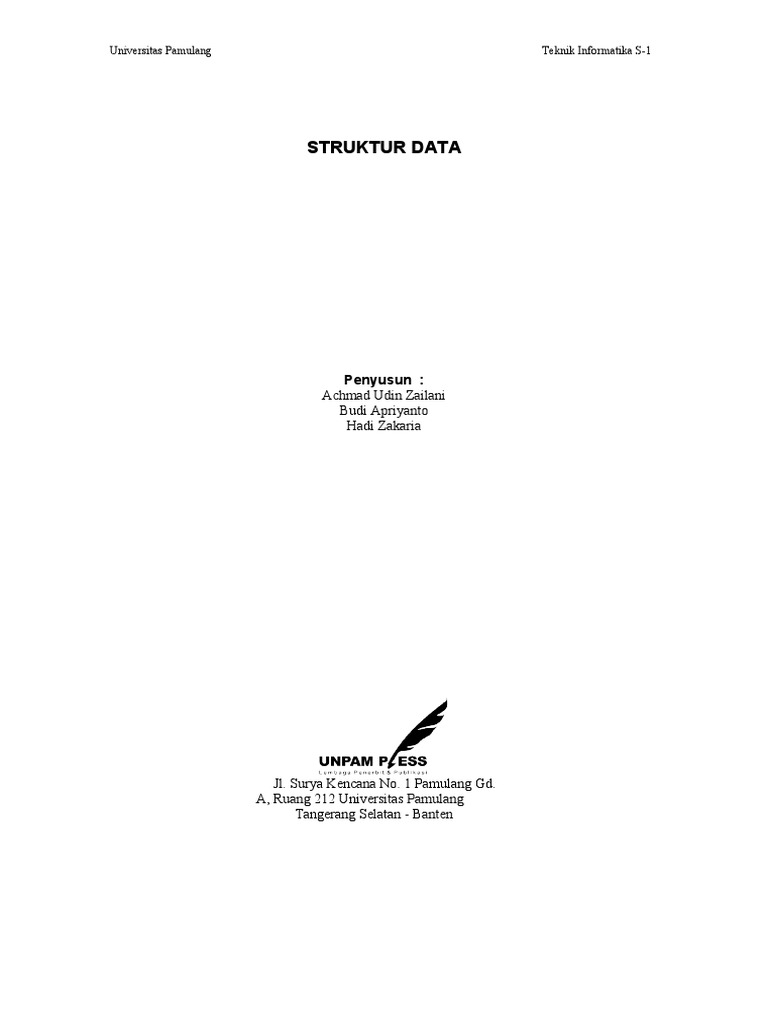 TPL0113 - Struktur Data | PDF