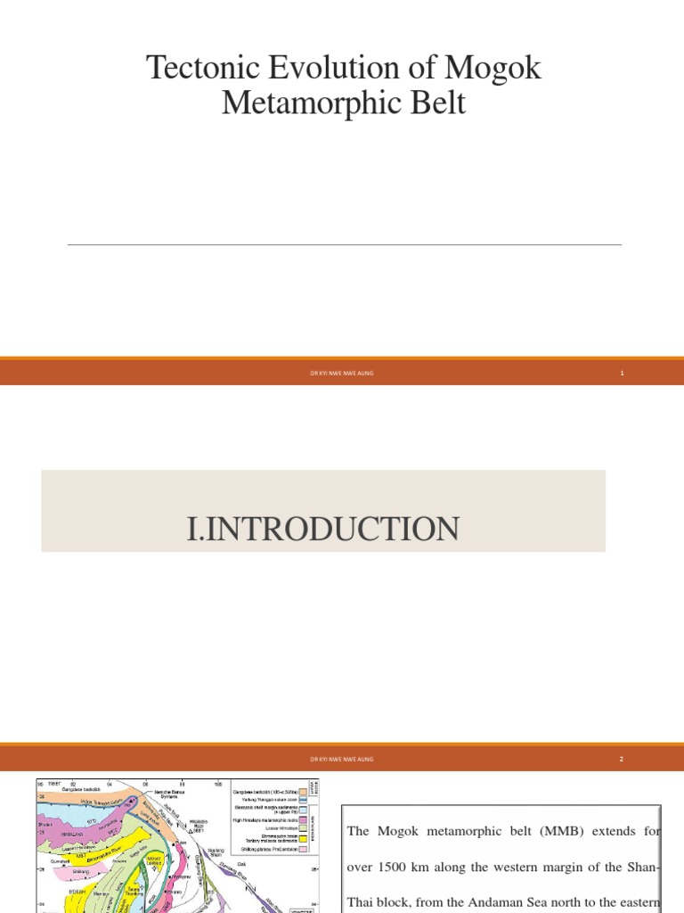 Tectonic Evolution of Mogok Metamorphic Belt | Download Free PDF ...