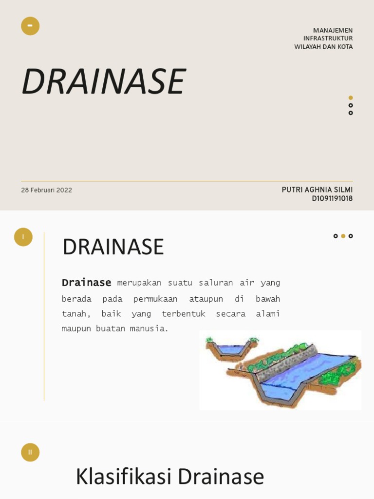 DRAINASE | PDF