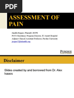 Socrates Pain Assessment | PDF | Pain | Peripheral Neuropathy