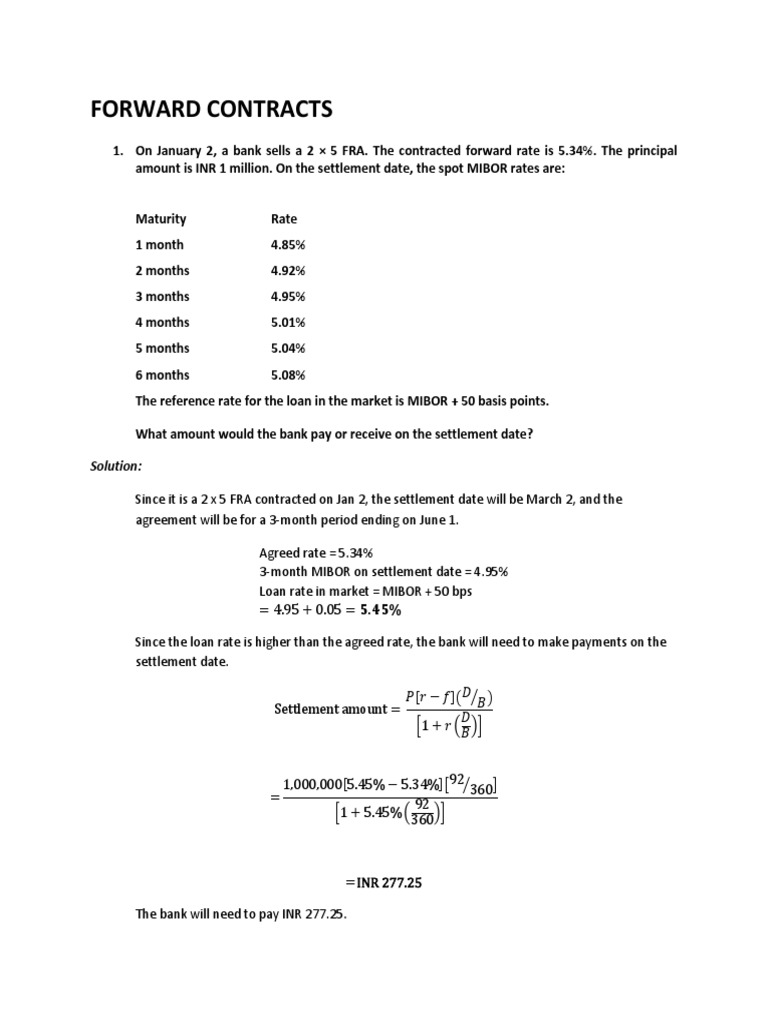 FD 2 | PDF | Spot Contract | Economies