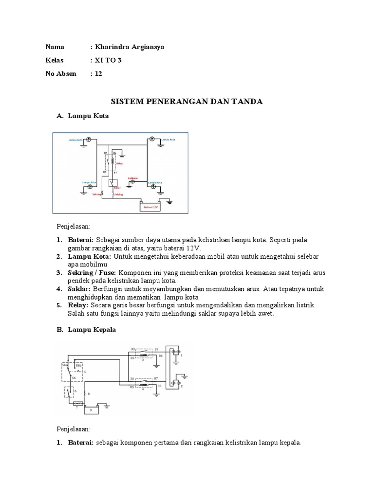 Kharindra Argiansya Sistem Penerangan | PDF | Sains & Matematika | Komputer
