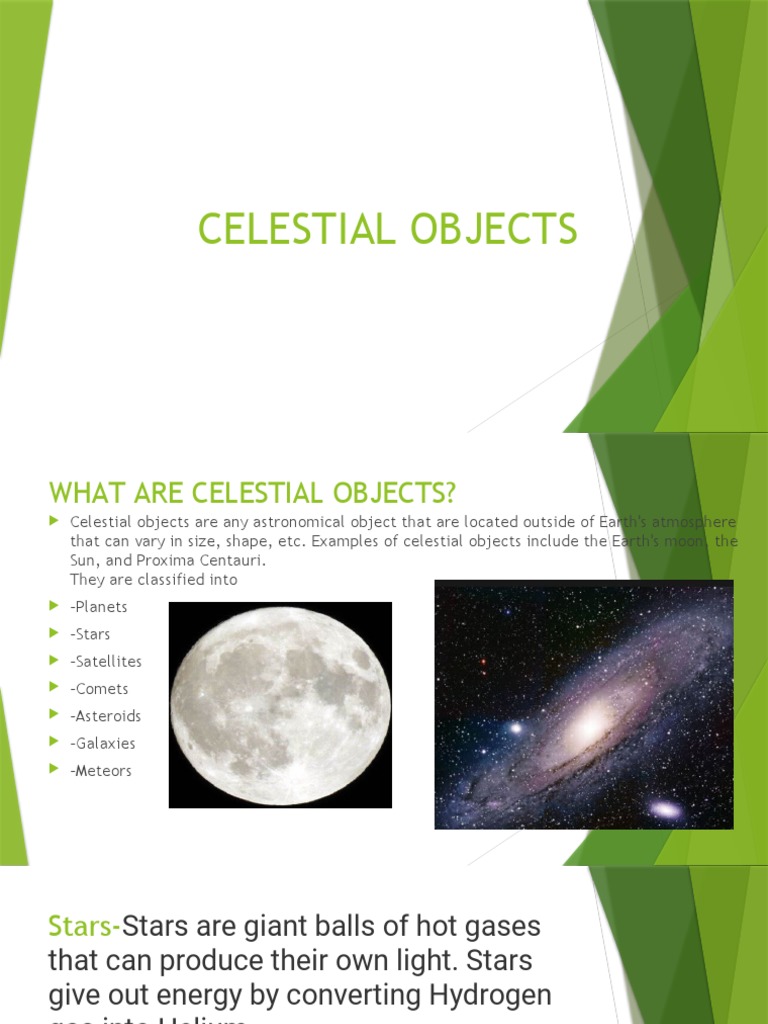 Celestial Objects | PDF