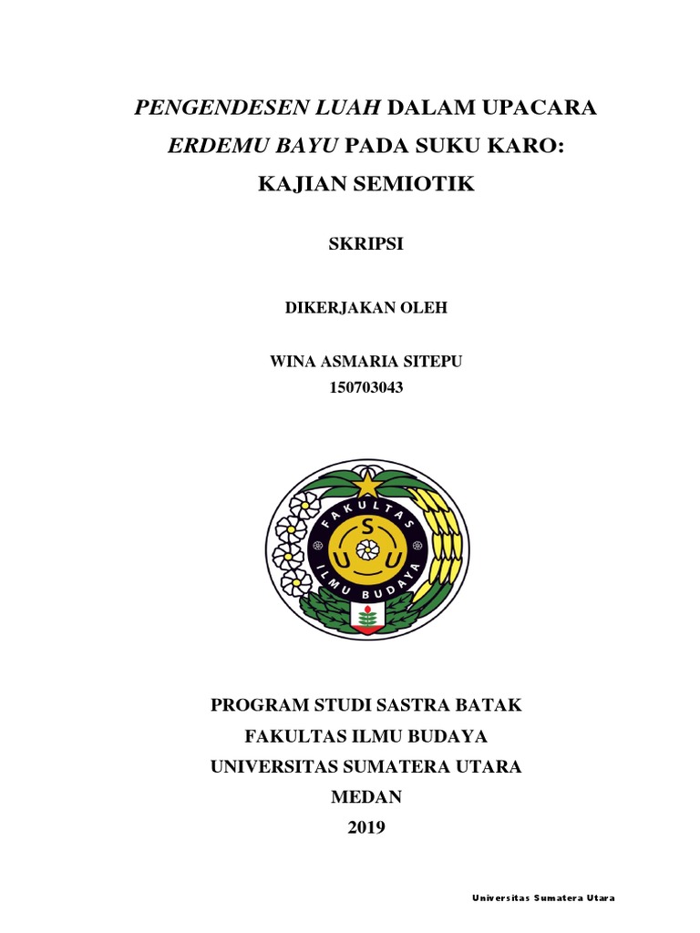 Simbol Pengendesen Luah Suku Karo | PDF