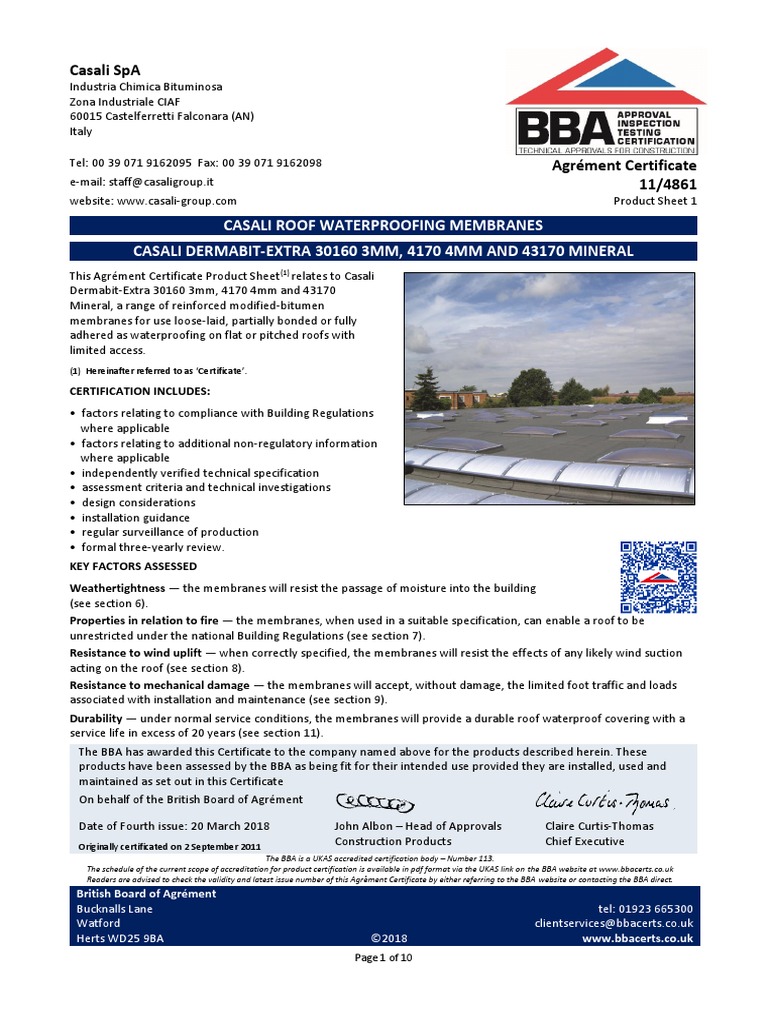 BBA 4861ps1i4 - 2019 | PDF | Roof | Concrete