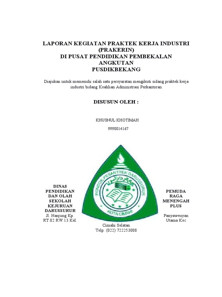 Praktek Kerja Lapangan 2021 | PDF