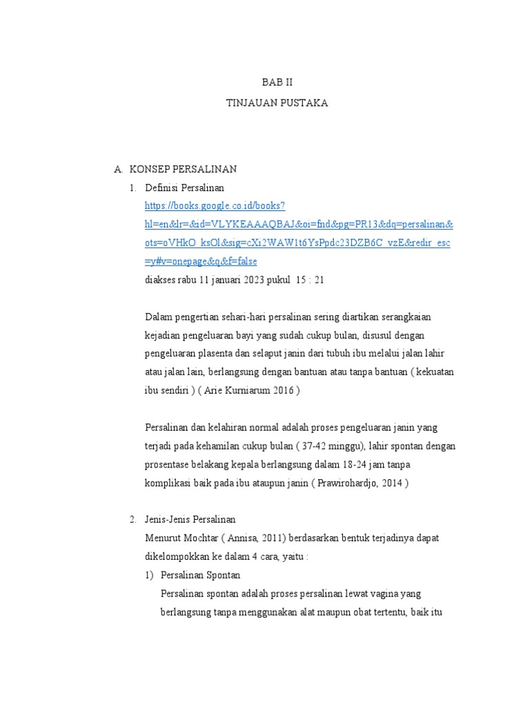 Bab Ii Kti | PDF | Sains & Matematika