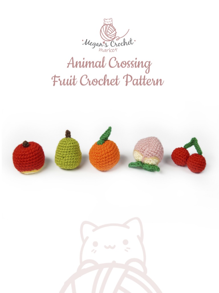 Animal Crossing Fruit Pattern | PDF
