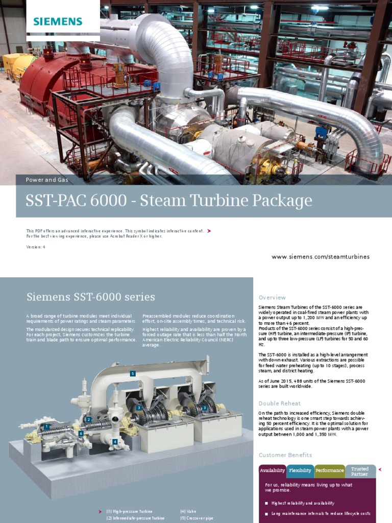 Vdocuments - MX - SST Pac 6000 Steam Turbine Package | PDF | Turbine ...