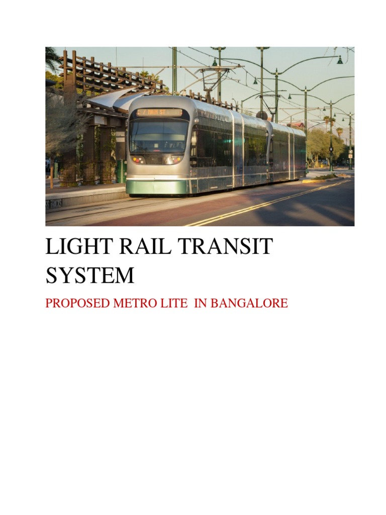 METRO1 | Download Free PDF | Light Rail | Rapid Transit