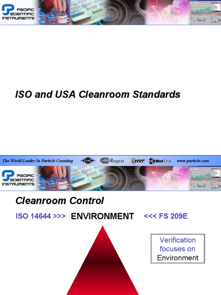 ISO and USA Cleanroom Standards | PDF