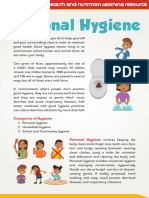 Health and Hygiene Project With Images | PDF