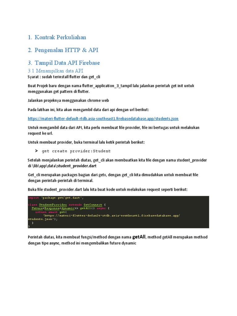 Materi Flutter Lanjutan 2 Aem | PDF Materi Flutter Lanjutan 2 Aem | PDF