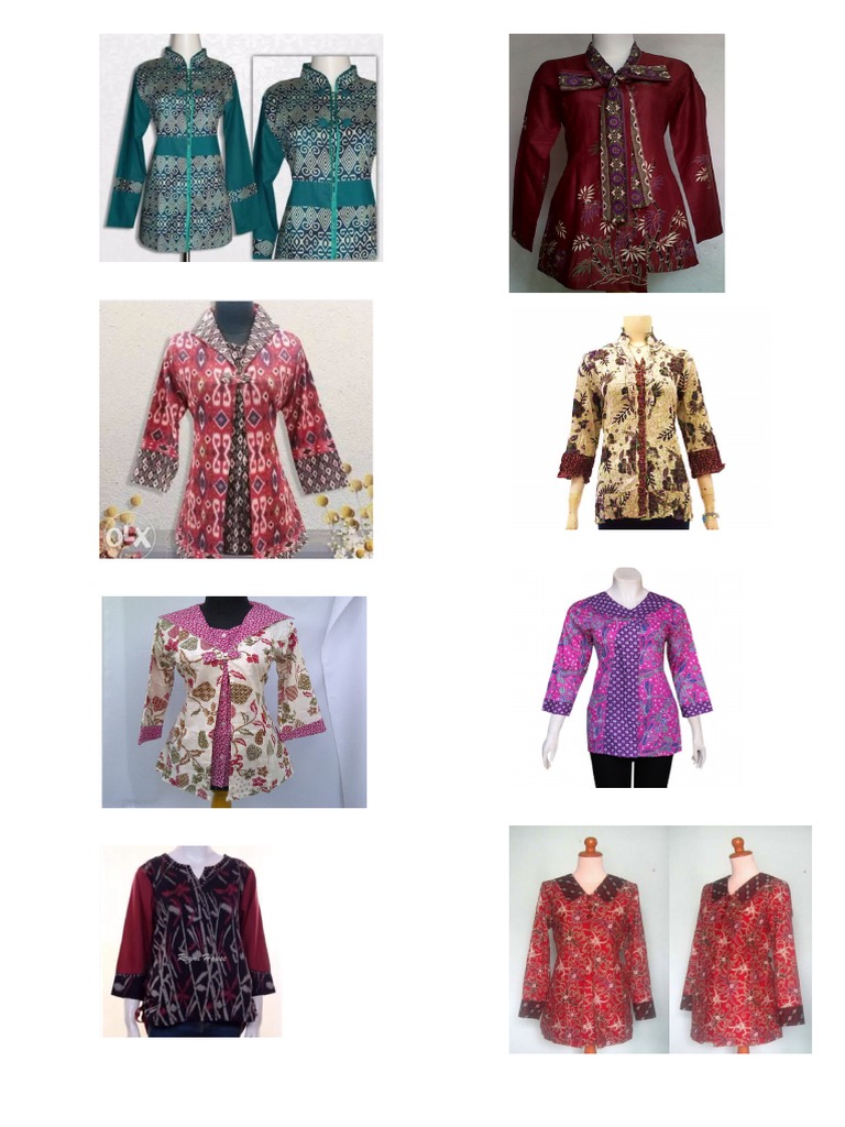 MODEL BAJU Batik | PDF