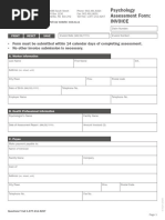 Relocation MH Verification Form - 8.21 | PDF | Mental Health