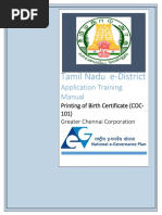 WB EDistrict User Manual Applicant Permission For Delayed Registration ...