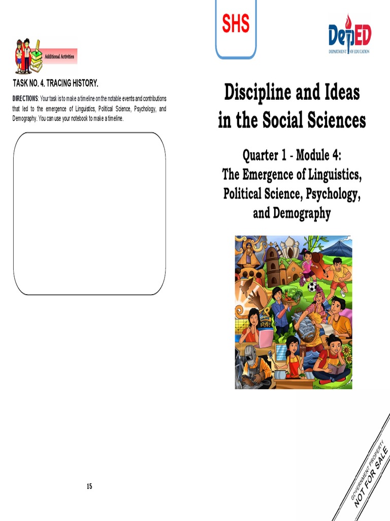 HUMSS-DISS Module4 Q1 Week4 Camarines-Sur-Booklet | PDF | Psychology ...