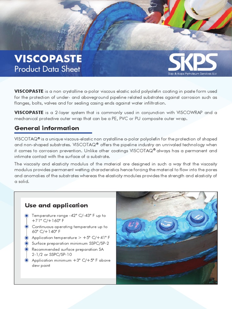 1035 TD 20 Product Data Sheet Viscopaste | PDF | Corrosion | Solid