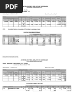 Planilla Control de Maquinaria | PDF