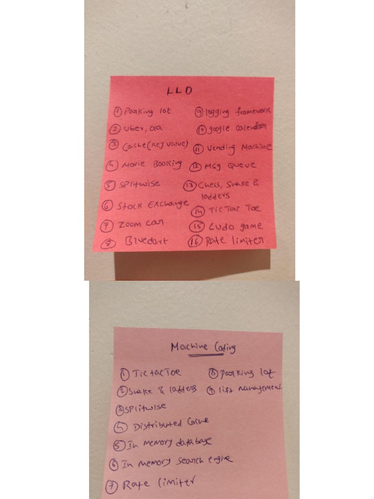 LLD Prep Notes | PDF