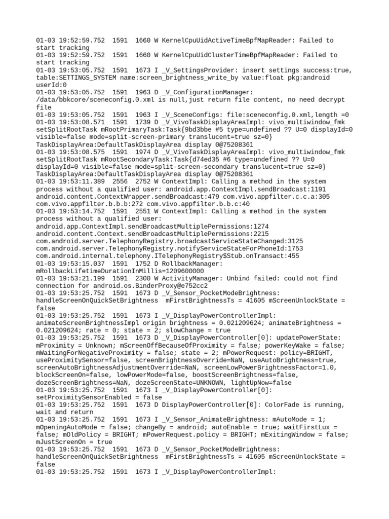 Log | PDF | Software Engineering | Software