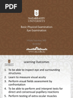 OSCE Eye Examination Checklist | PDF