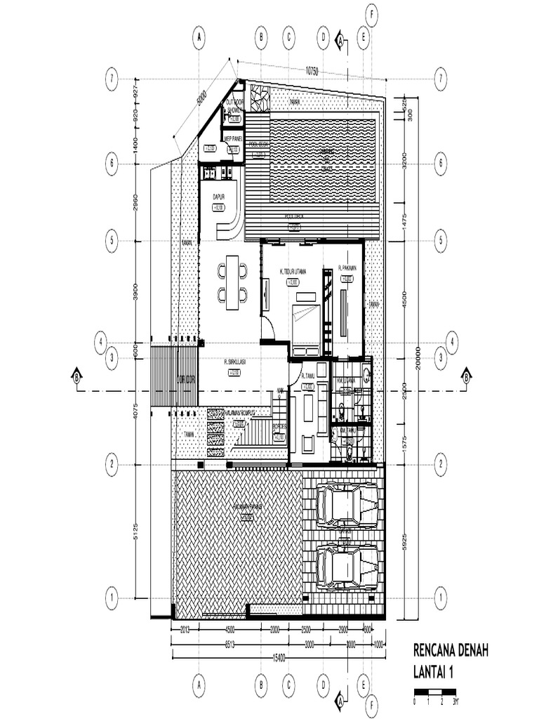 1.denah Lantai 1 | PDF