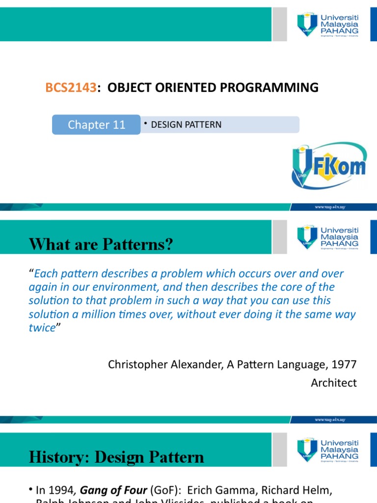 Chap 11 Design Pattern Download Free Pdf Class Computer Programming Method Computer