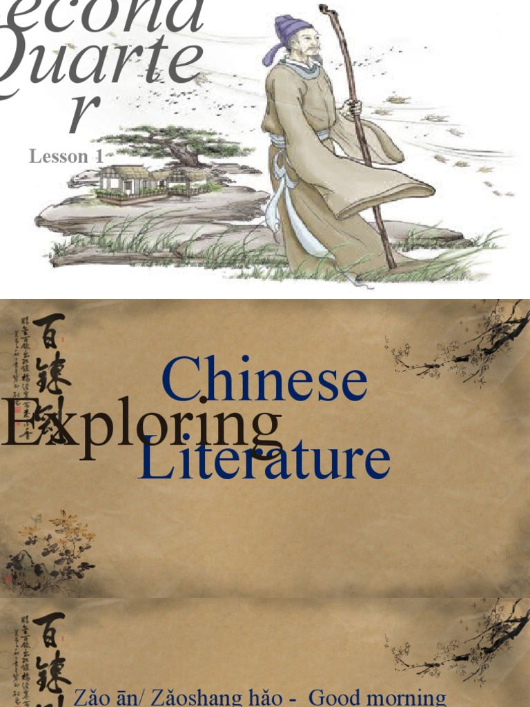 Chinese Literature and Writing Overview | PDF | Irony | Chinese Characters