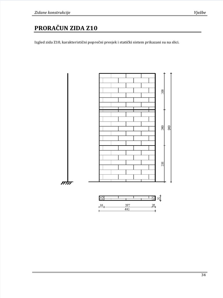 Dokumen - Tips Proracun Zida | PDF