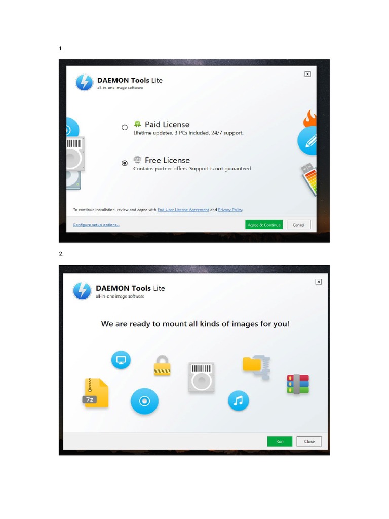 Cara Install Daemon Tool | PDF