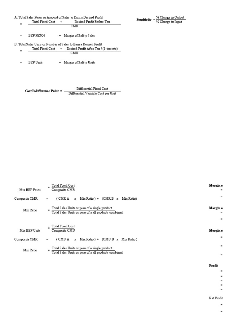 Sensitivity % Change in Output | PDF | Present Value | Net Present Value