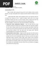 Contoh Pesan Keselamatan | PDF